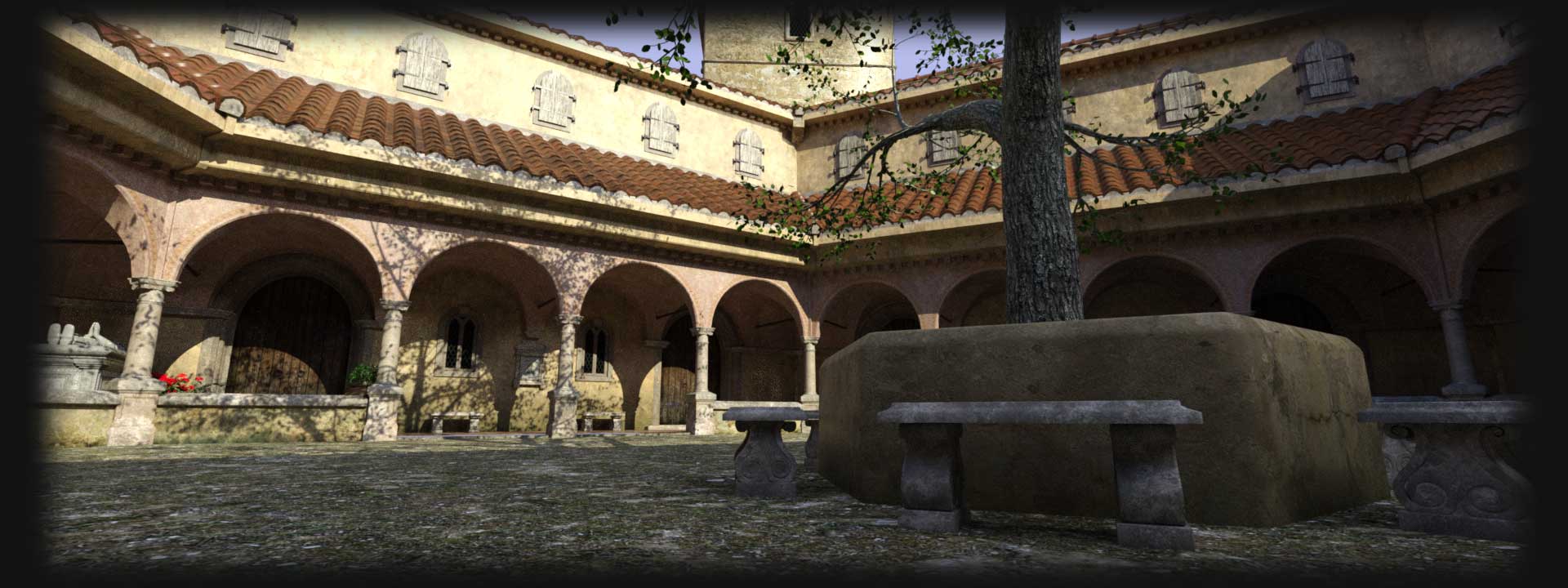 Medieval European Monastery